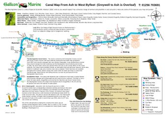 Suggested Routes & Maps - Galleon Marine Narrowboat Holidays & Day Hire