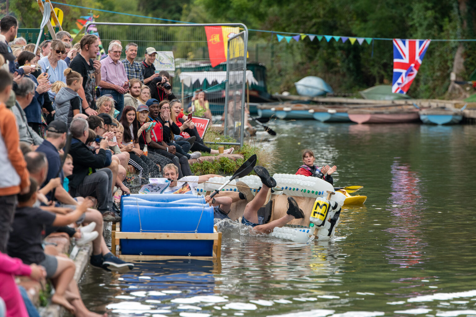 Odiham Raft Race - Galleon Marine Narrowboat Holidays & Day Hire