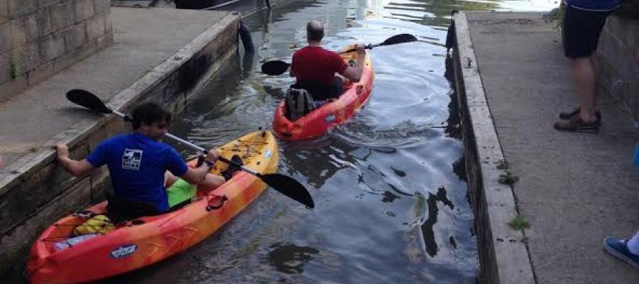 Save The Rhino Kayak - Galleon Marine Narrowboat Holidays & Day Hire