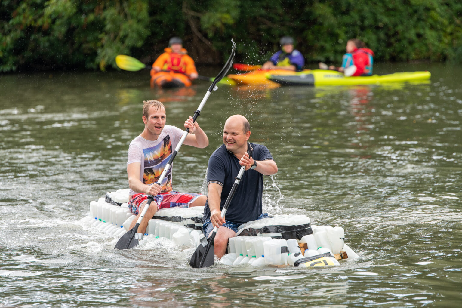 Odiham Raft Race - Galleon Marine Narrowboat Holidays & Day Hire